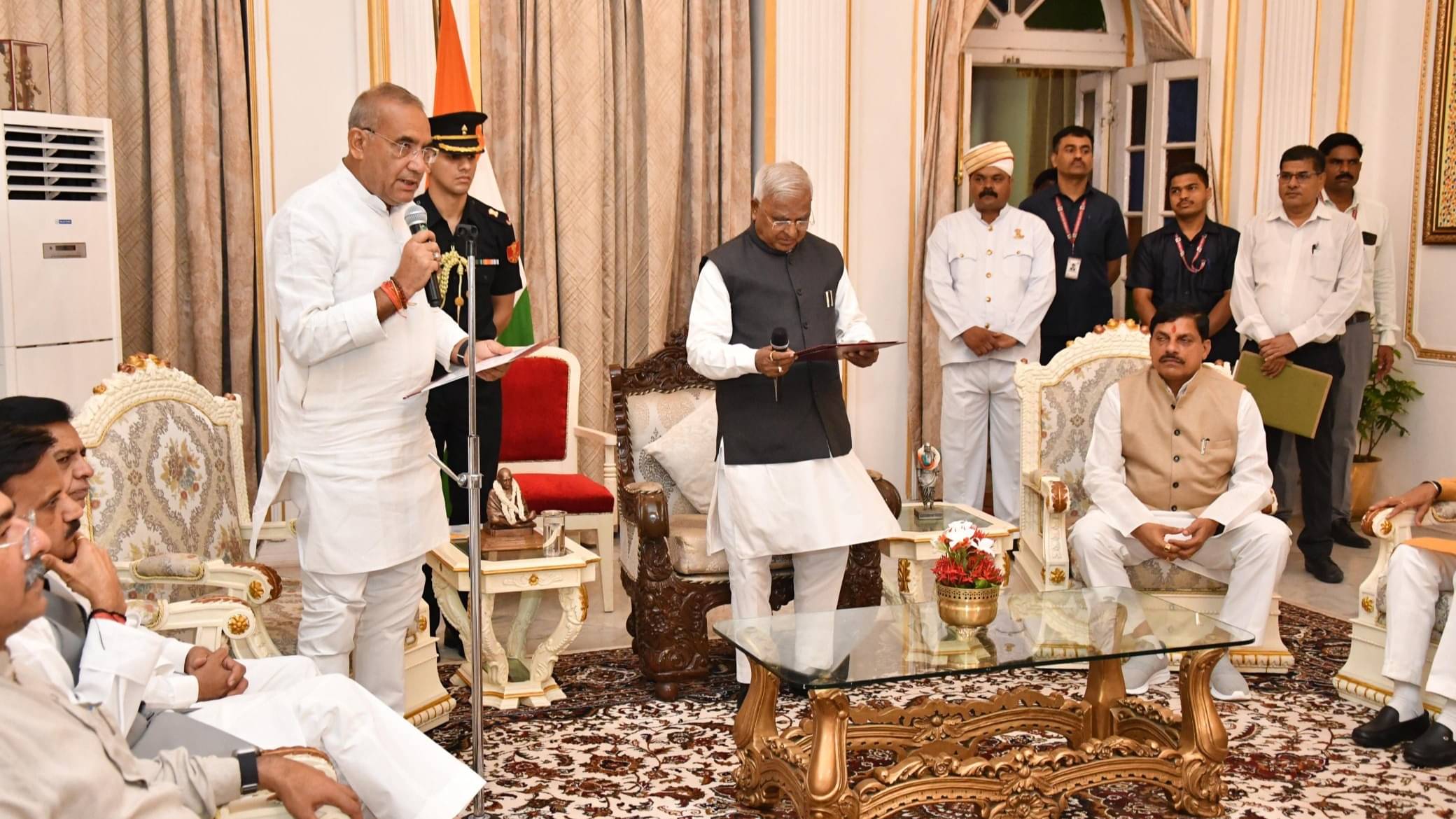 Madhya Pradesh MLA Ramniwas Rawat 'Misreads' Oath, Sworn-in Twice ... Madhya Pradesh MLA Ramniwas Rawat 'Misreads' Oath, Sworn-in Twice ...
