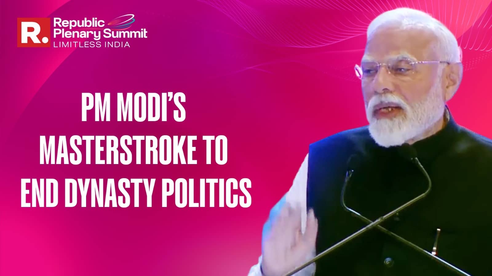 1 Lakh Youth in Politics: PM Modi’s Masterstroke to End Dynasty Politics | Republic World