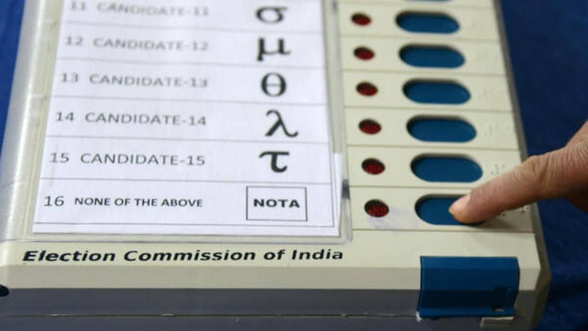 2024 LS poll: NOTA Records Lowest Percentage Share Since Introduced in ...