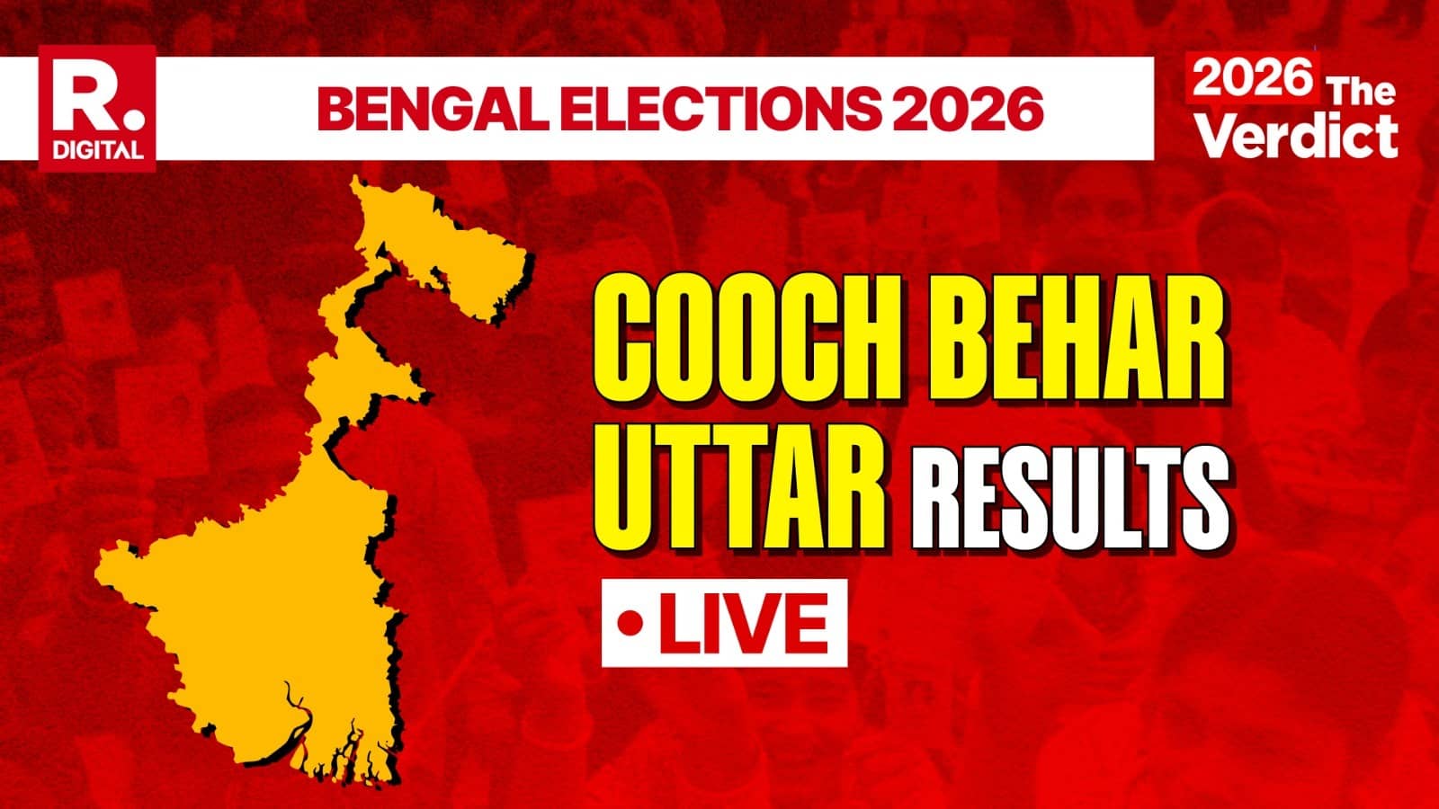 Cooch Behar Uttar Election Results 2026 LIVE: Early Trends Expected ...