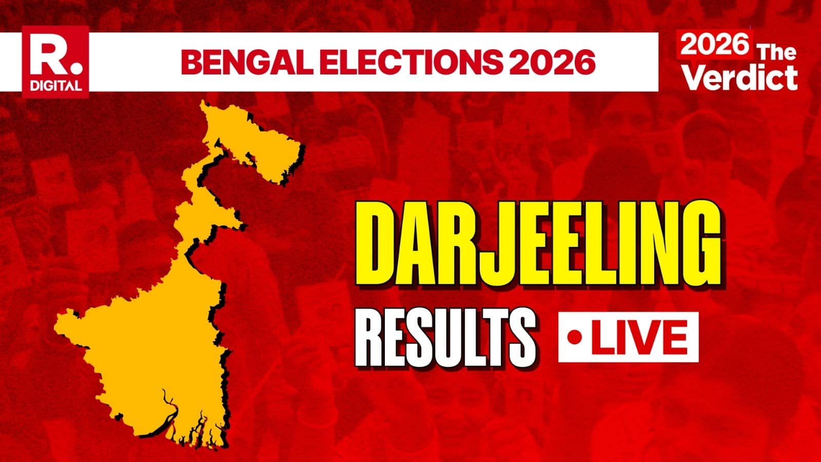 Darjeeling Election Results 2026 LIVE: Will BJP Maintain Its Stronghold ...