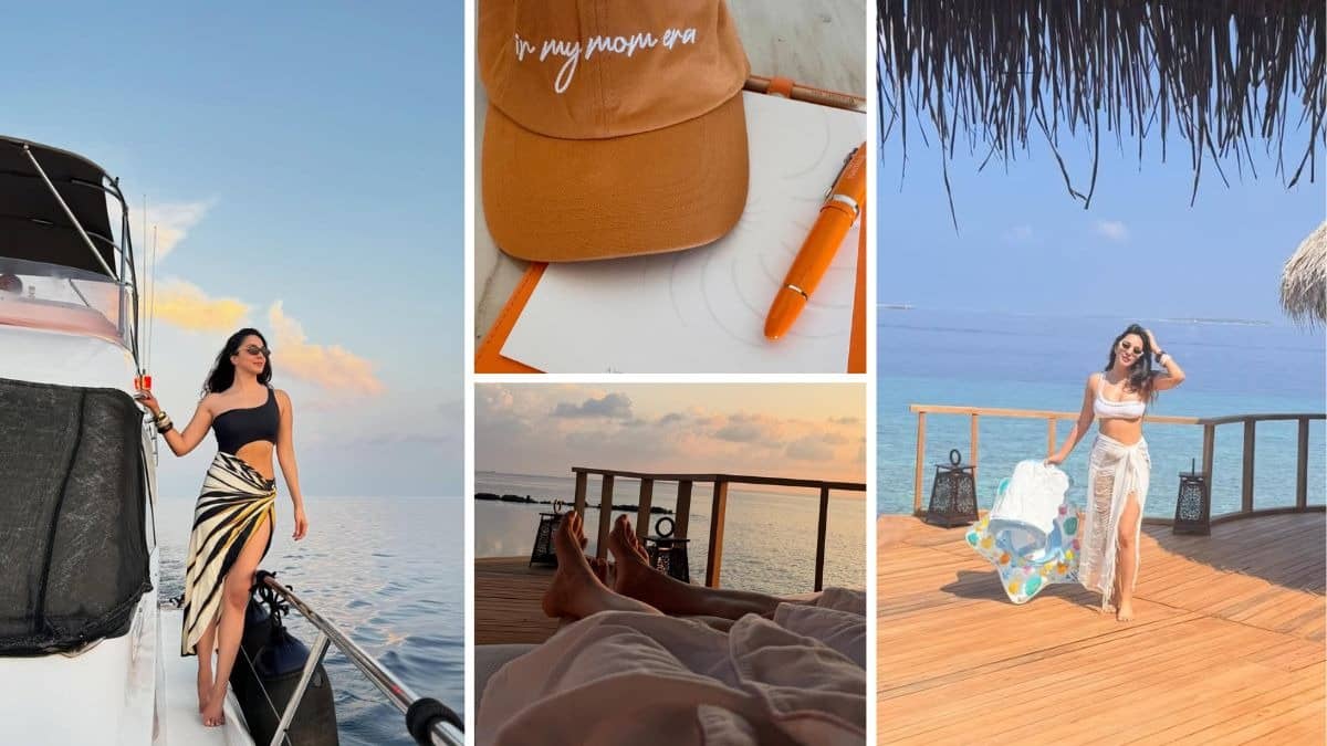 In Pics | Kiara Advani Flaunts Her Post-partum Beach Body On Maldives ...