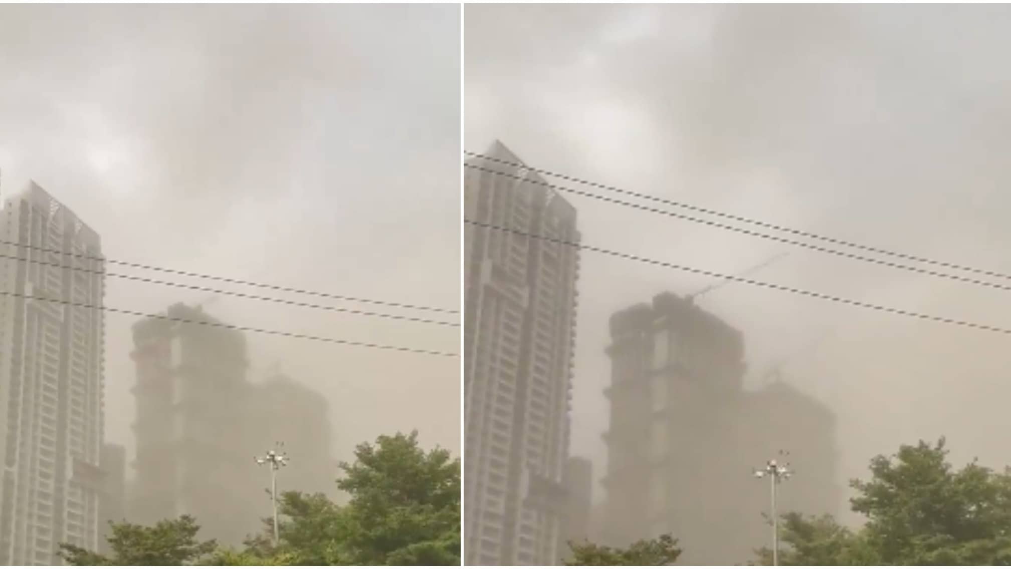 Massive Dust Storm Hits Thane, Mumbai; Locals Share Videos | Republic World