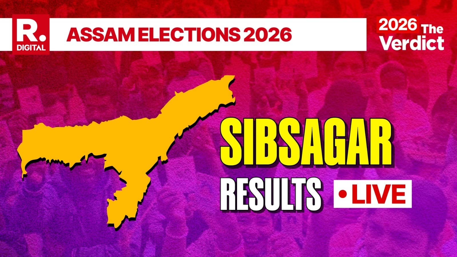 Sibsagar Election Results 2026 LIVE: BJP's Kushal Dowari vs Akhil Gogoi ...