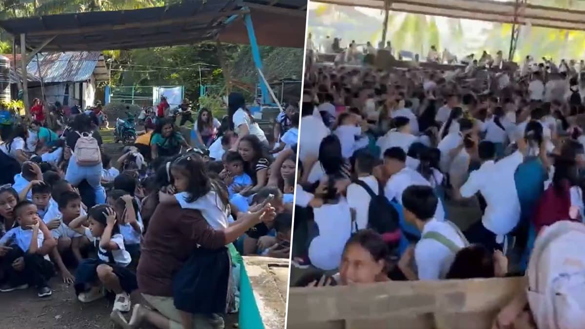 Philippines Rocked by 7.8 Magnitude Quake: Video Captures Panic Among ...