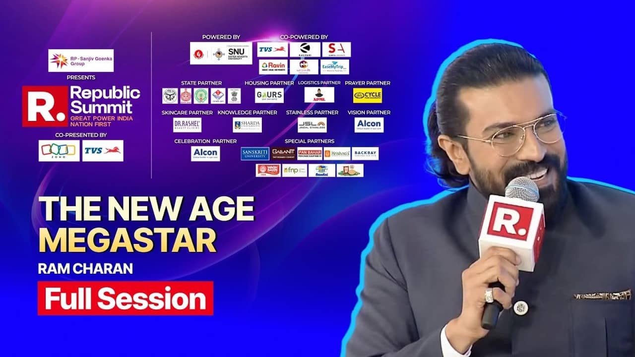 Republic Summit 2026: Ram Charan, Actor & Film Producer | The News Age ...