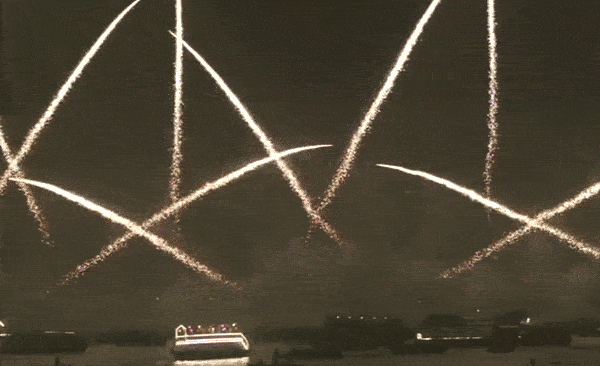 Amazing Fireworks On Display At The Ghats Of Varanasi On Dev Deepawali ...