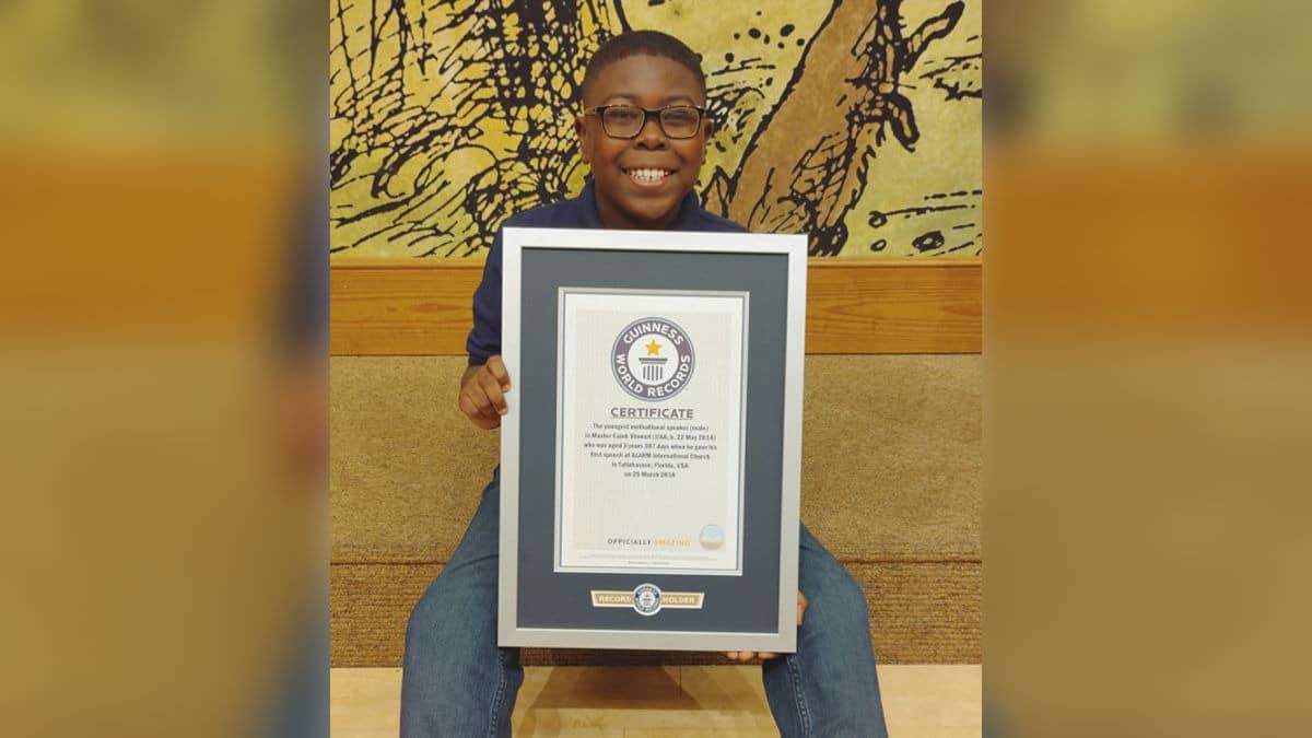 Meet Caleb, Youngest Motivational Speaker, Who Delivered First Speech ...