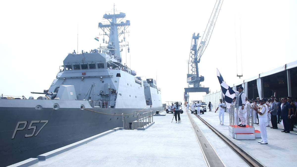 9 Nations, 44 Naval Personnel: Rajnath Singh Flags off INS Sunayna from ...