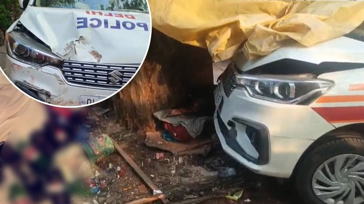 Delhi PCR Van Mows Down Tea Stall Owner, Eyewitnesses Claim Liquor ...