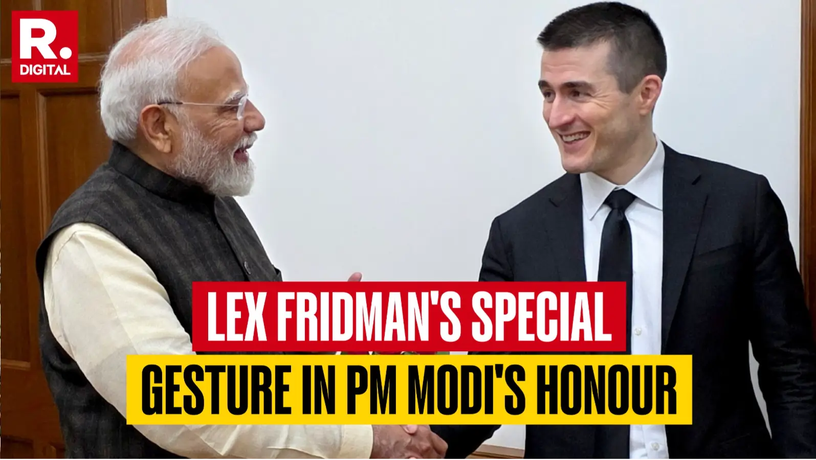 A Heartwarming Gesture: Lex Fridman's 48-Hour Fast In Honour Of PM Narendra Modi Before Podcast ...
