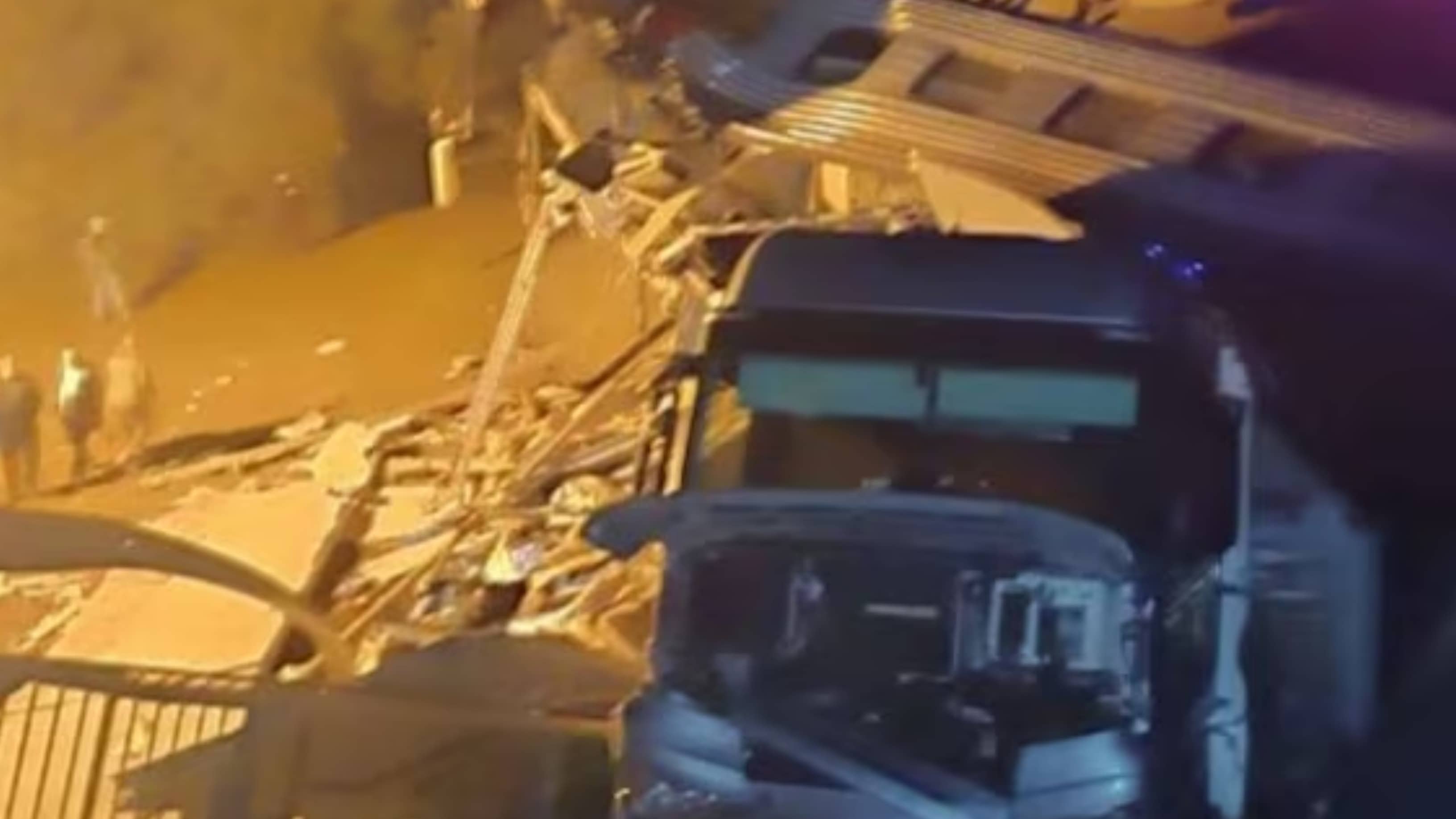 7 Killed, 30 Injured as Passenger Train Derails After Bridge Collapse ...