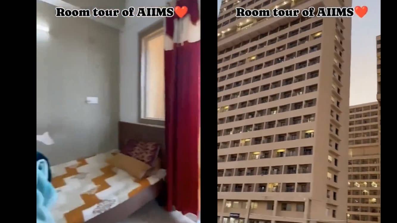 How Does 'Rs 15 Hostel' Look Like? AIIMS Deoghar Student Shows in Room ...