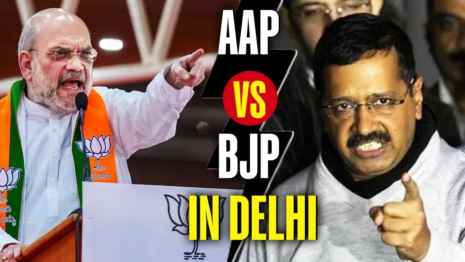 AAP vs BJP In Delhi: Arvind Kejriwal's ‘Slum’ Dare To Amit Shah | Republic World