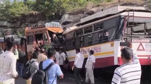 8 Killed, Several Injured In Collision Between Bus And Lorry In Andhra ...