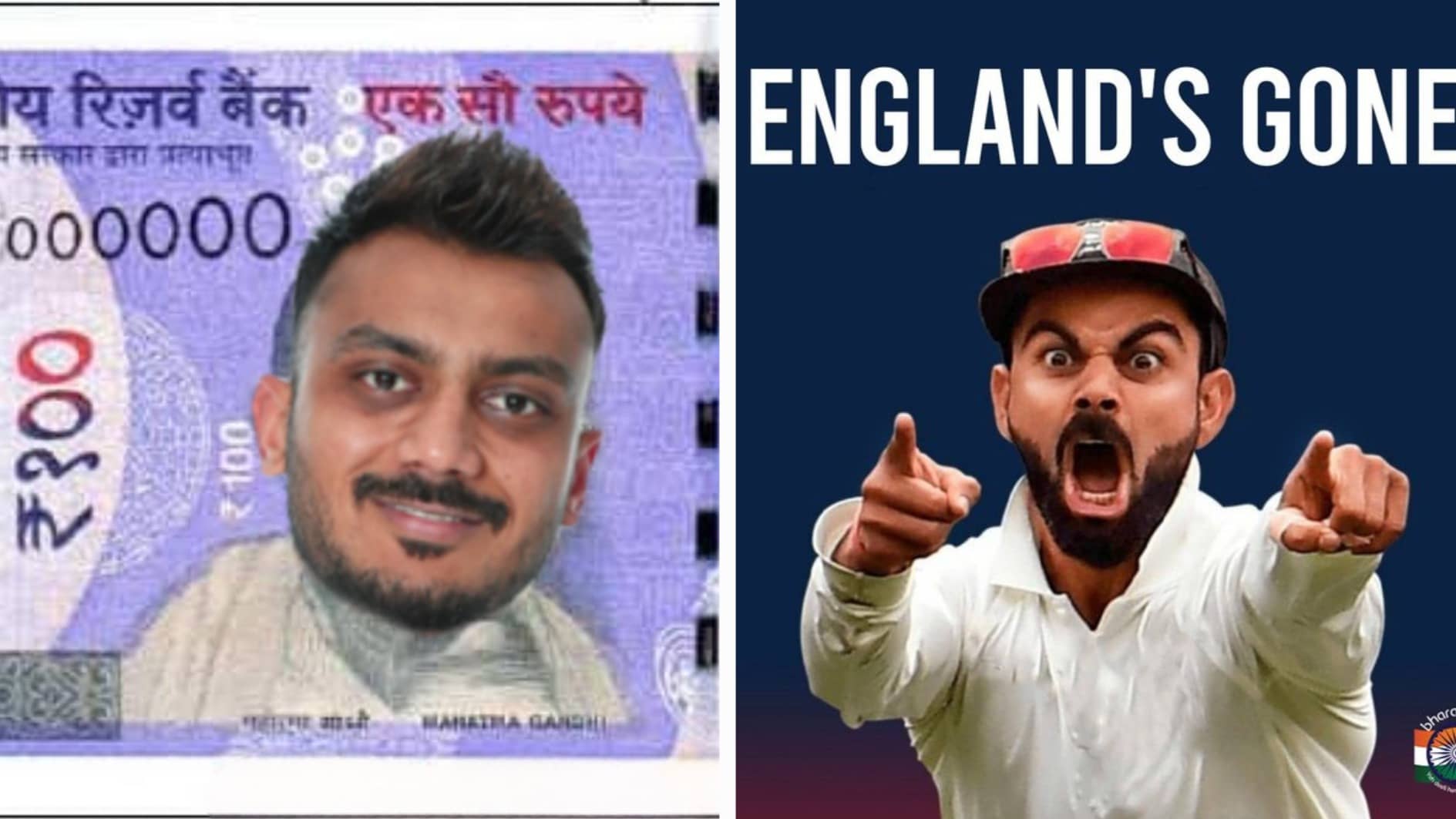 'Bapu again sending English back home': Memes galore as India thump ...