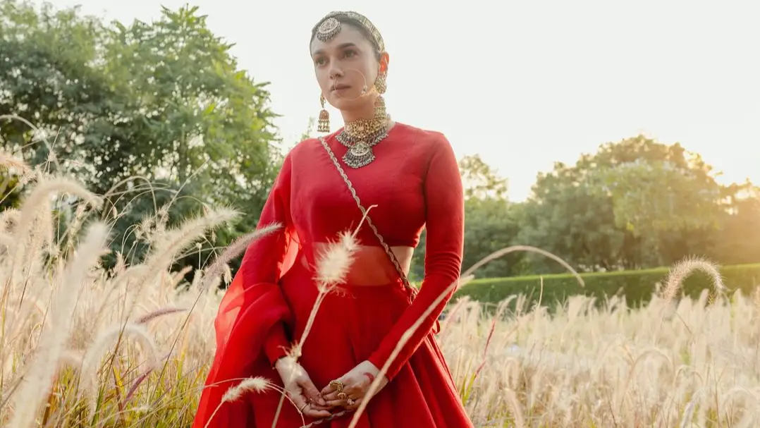 Still Smitten By Red Lehenga Bridal Look? Take Cue From Aditi Rao Hydari’s Second Wedding ...