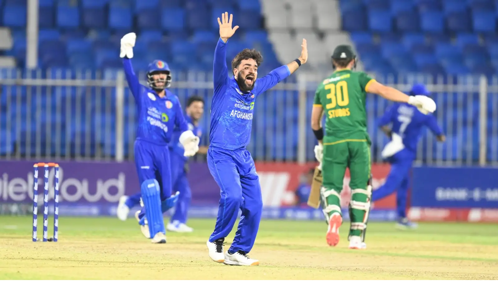 Afghanistan eyes clean sweep, bats first against South Africa in 3rd ...