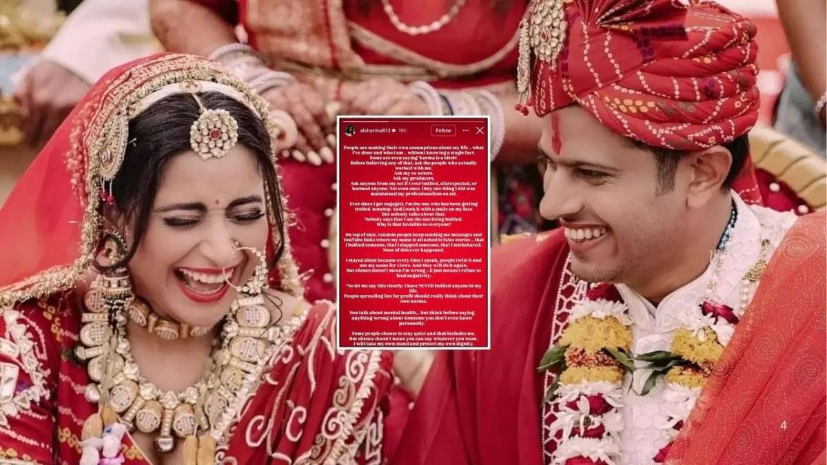 Aishwarya Sharma Pens Stern Note Against Bullying Allegations ...