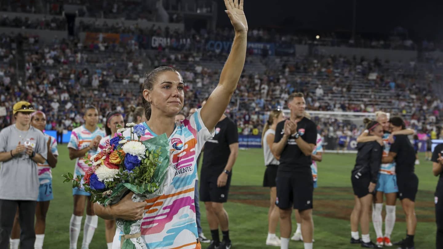 Alex Morgan says goodbye with final match after an illustrious 15-year ...