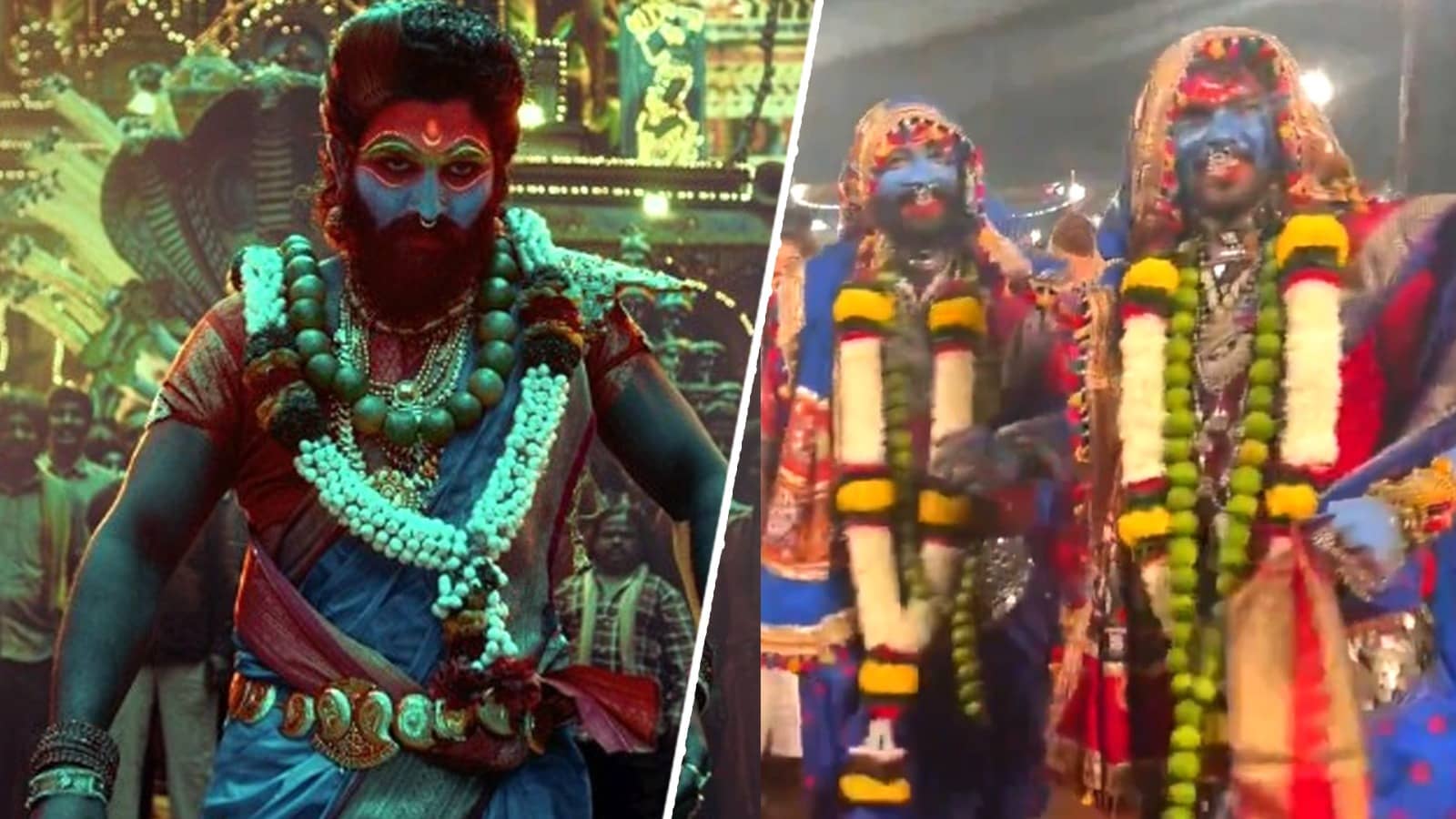 Before Box Office, Pushpa Rules Over Navratri Festivities, Fans Dress ...