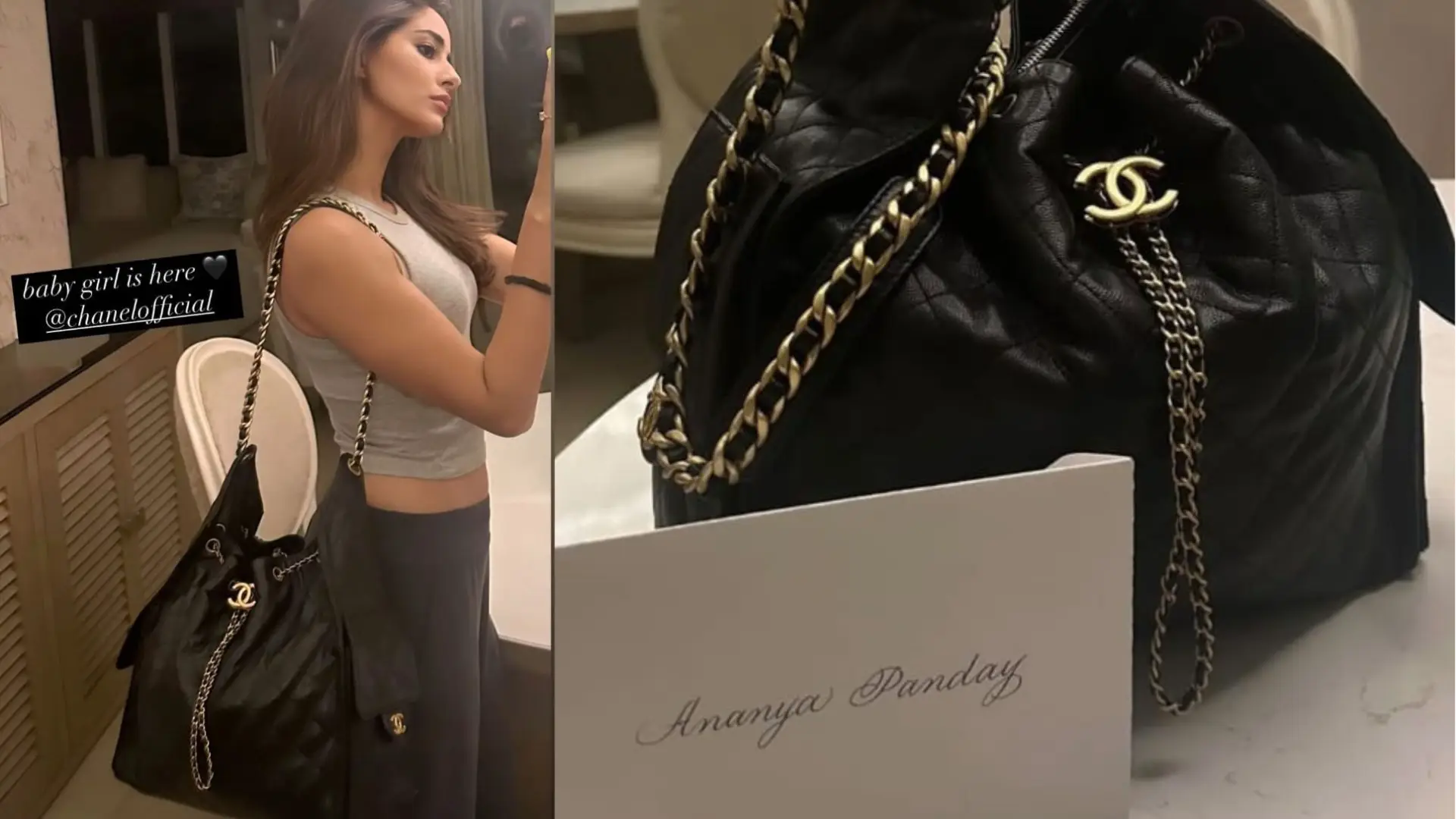 Ananya Panday Adds ₹6 Lakh Chanel 25 Bag In Her Luxurious Handbag ...