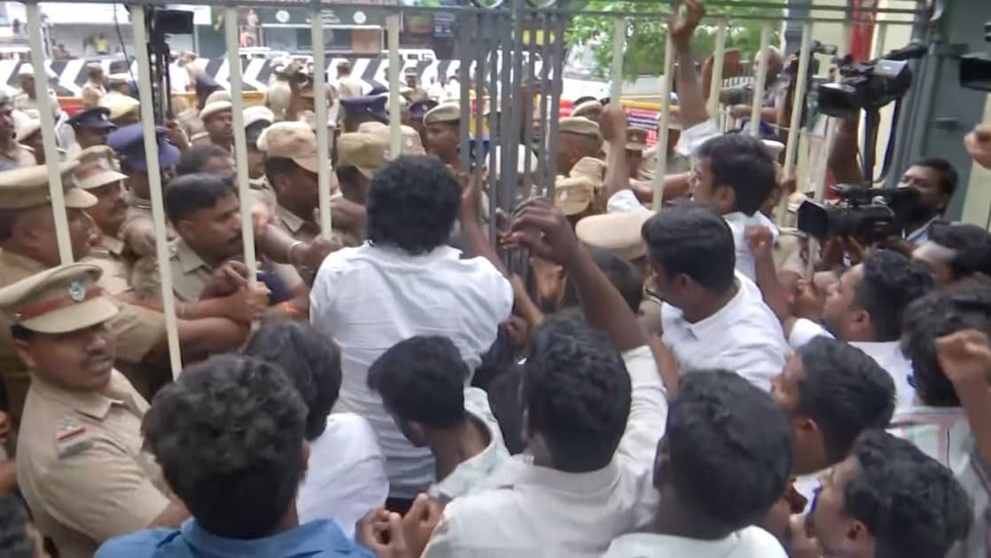 BSP Leader Armstrong Killing: Massive Protests in Tamil Nadu ...