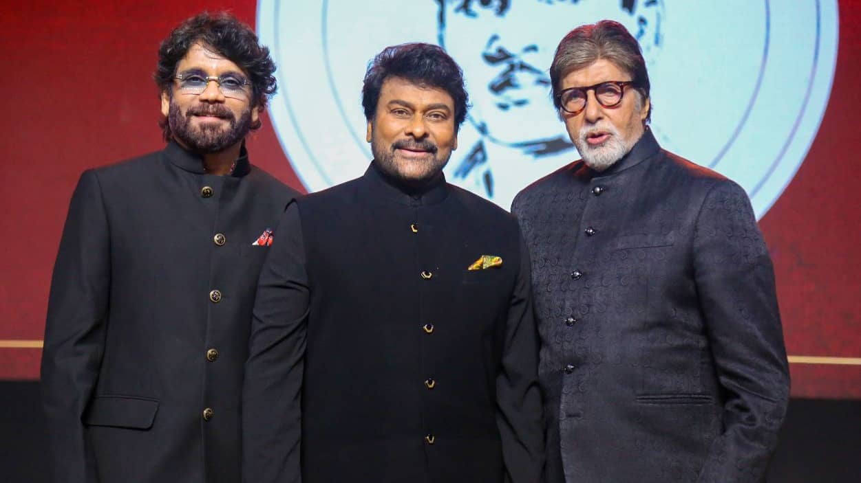 ANR National Awards 2024: Amitabh Bachchan Felicitates Chiranjeevi At ...