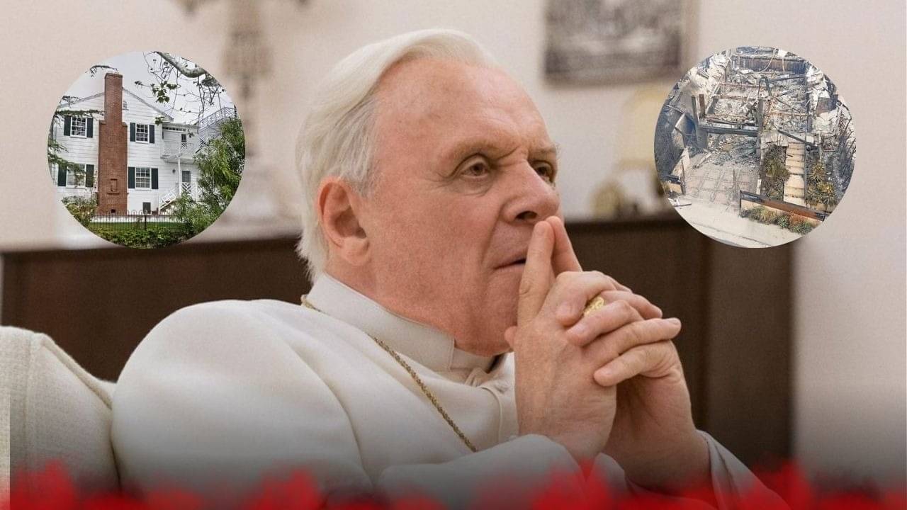 LA Wildfires Reduce Anthony Hopkins' ₹50 Crore 'TikTok Mansion' To ...