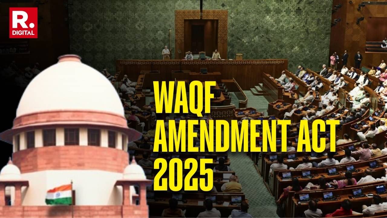 Supreme Court Hearing of Petitions Challenging Constitutionality of Waqf Act Underway | Republic ...