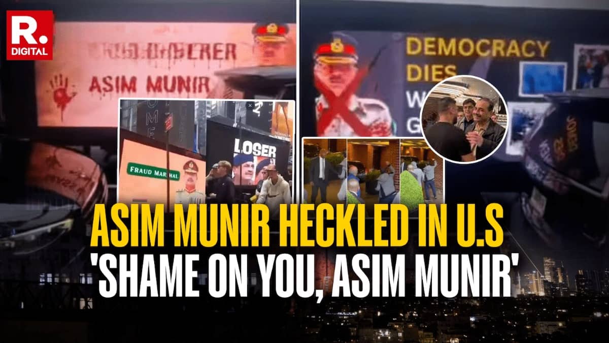‘Shame on You Mass Murderer’: Video Shows Pakistan Army Chief Asim Munir Heckled by Pak ...