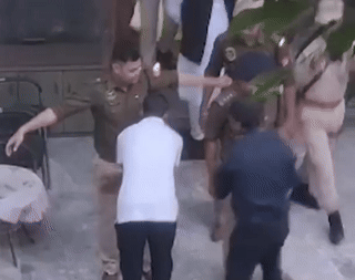 Video Of Assam Police Being Frisked By Private Security Sparks Debate ...