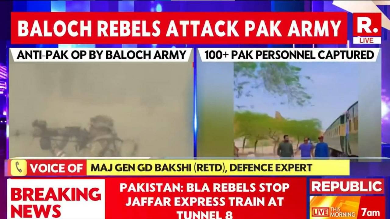 Over 100 Pakistan Army Personnel Taken Hostages By Baloch Army | First ...