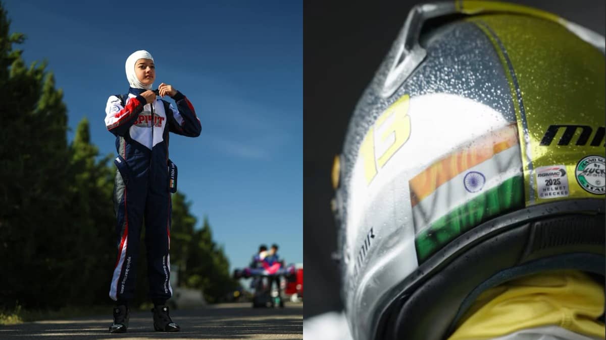10-Year-Old F1 Backed Indian Racer Atiqa Mir Lights Up Rotax Euro ...