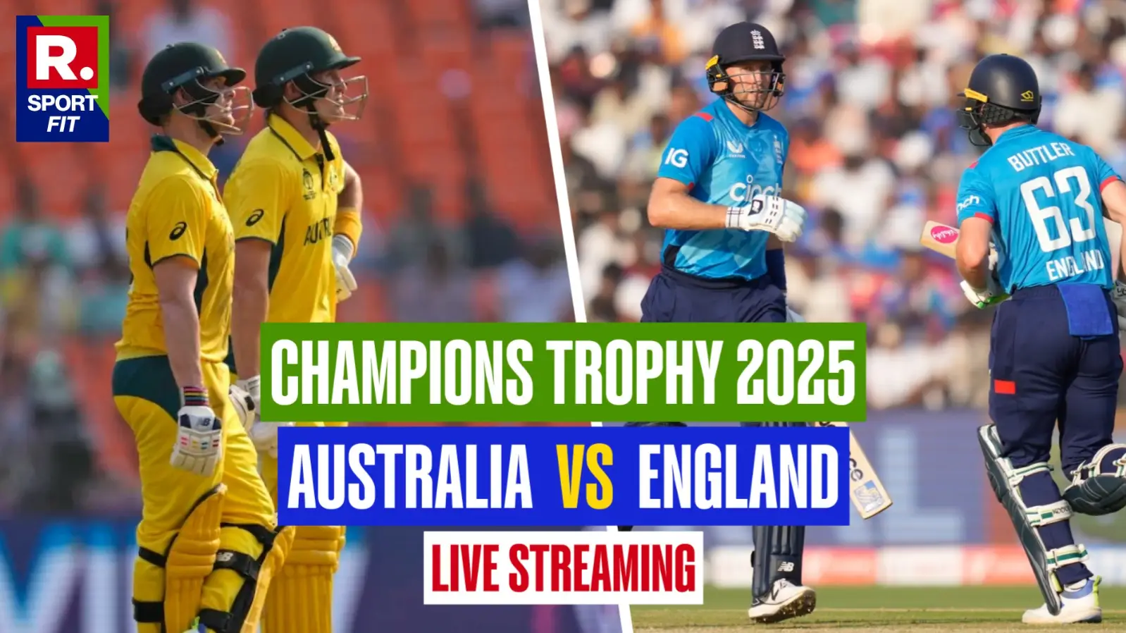AUS vs ENG Live Streaming Champions Trophy 2025: When And Where To Watch Australia vs England CT ...