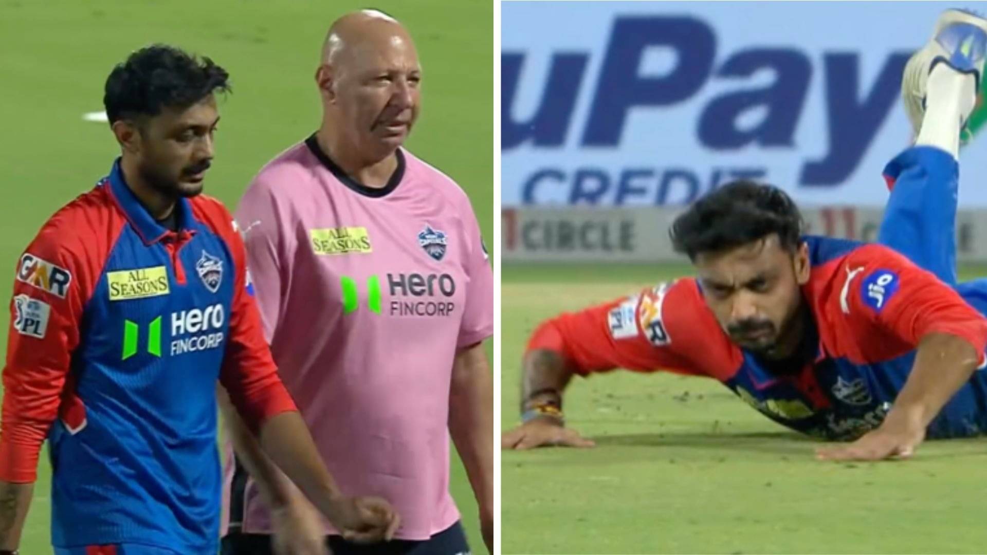 IPL 2025: Delhi Capitals Skipper Axar Patel Leaves Field Due to Injury ...