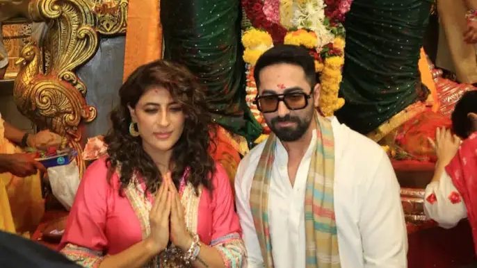 Ganesh Chaturthi 2024: Ayushmann Khurrana-Tahira Kashyap Offer Prayers ...
