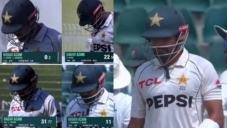 'Drop Babar Azam': Netizens Tear Apart Pakistan Batter After Prolonged ...