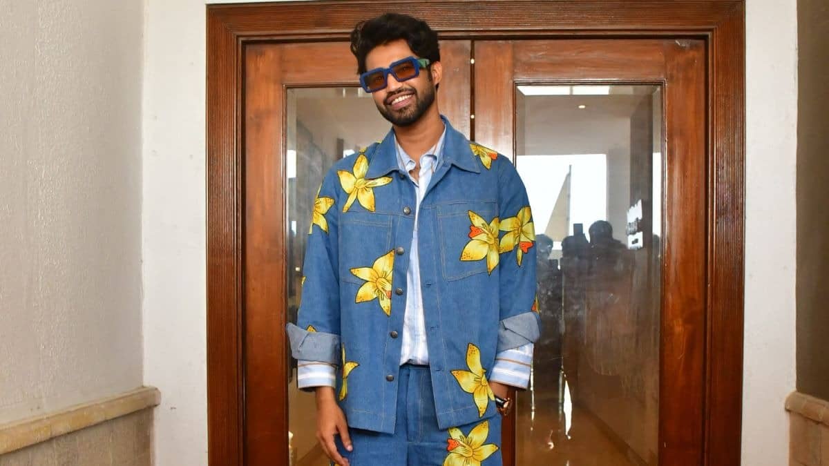 Babil Khan Dons Quirky Denim-on-Denim Look As He Steps Out For Logout ...