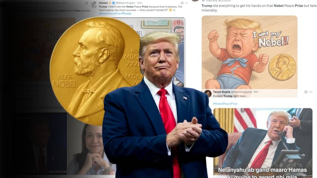 Internet Erupts With Memes After Donald Trump's Nobel Peace Prize Dream ...