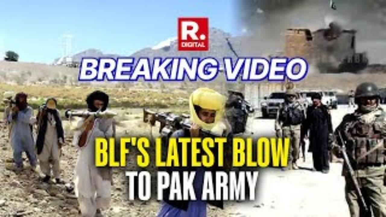 New BLF Footage Shows Baloch Fighters Seizing Pakistan Military ...