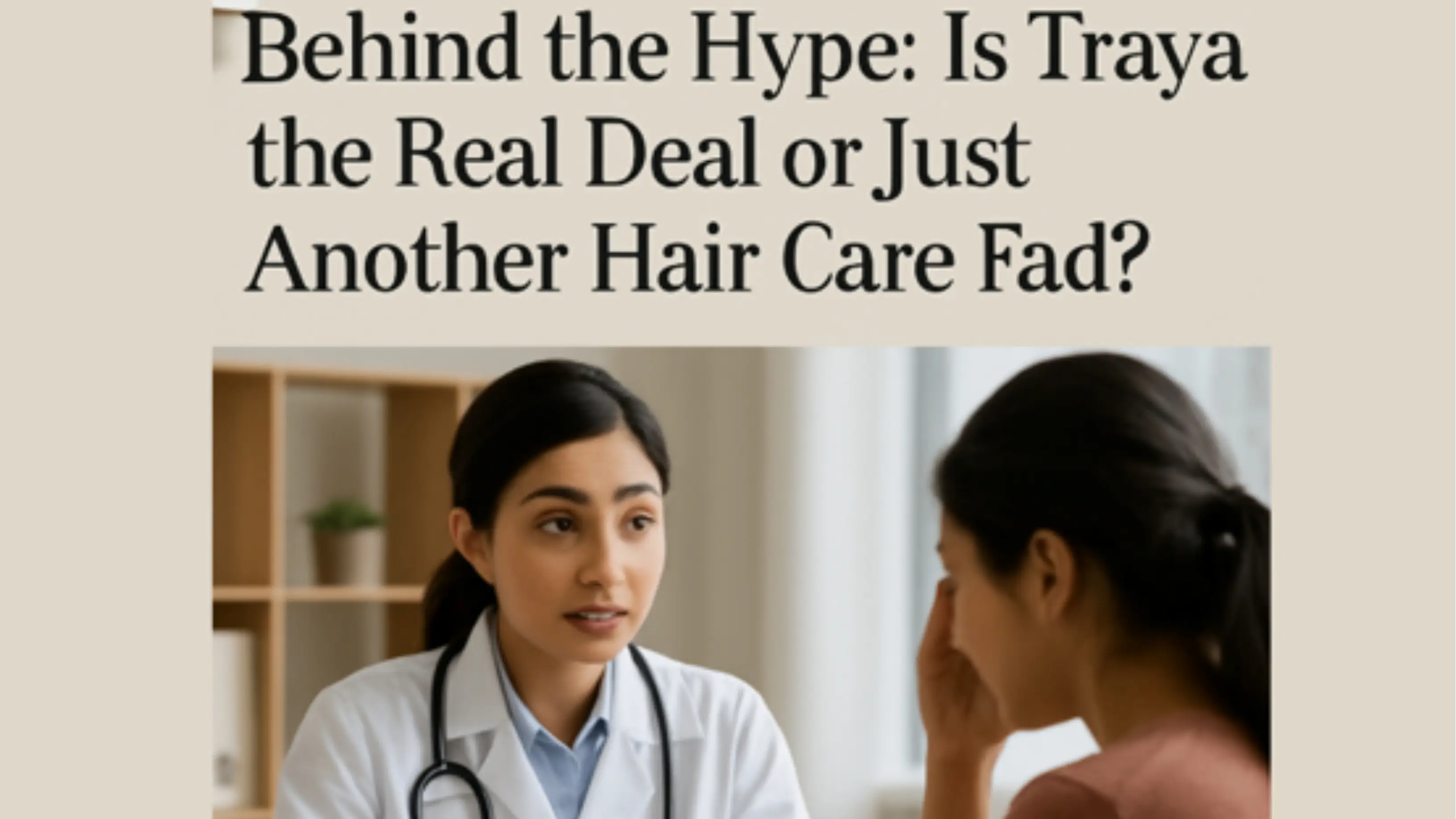Behind the Hype: Is Traya the Real Deal or Just Another Hair Care Fad ...
