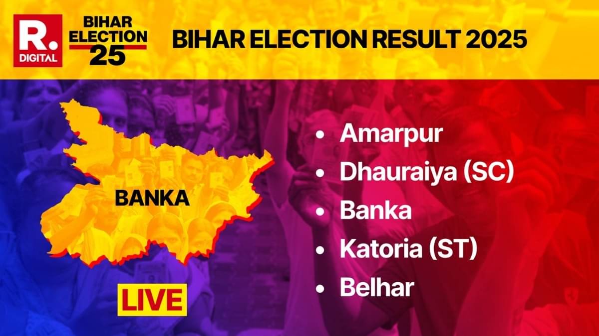 LIVE | Banka Result: Ram Narayan Mandal of BJP Wins in Banka Assembly ...