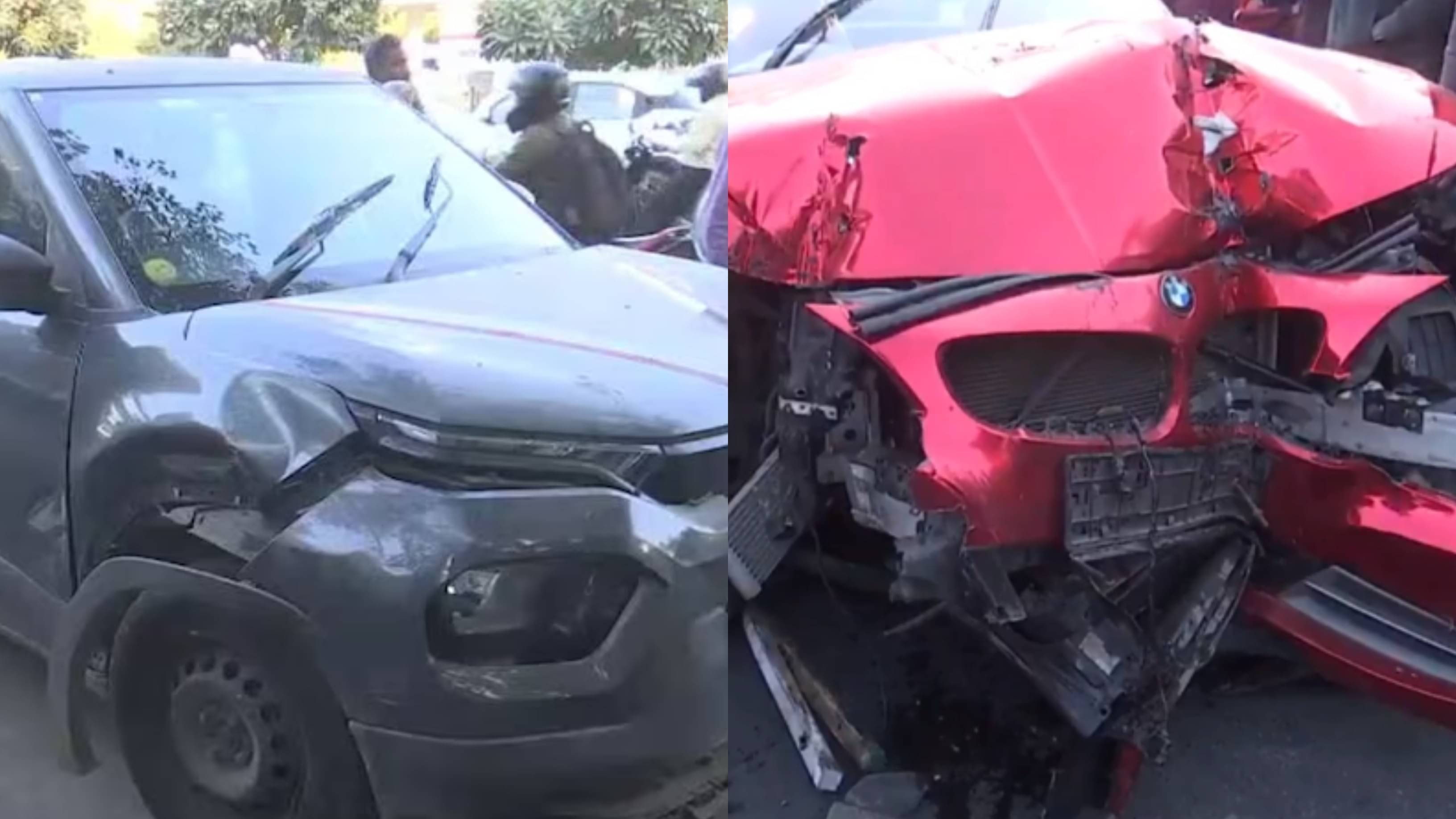 BMW Collides With Tata Punch Near Delhi Gate, Netizens Compare Built ...