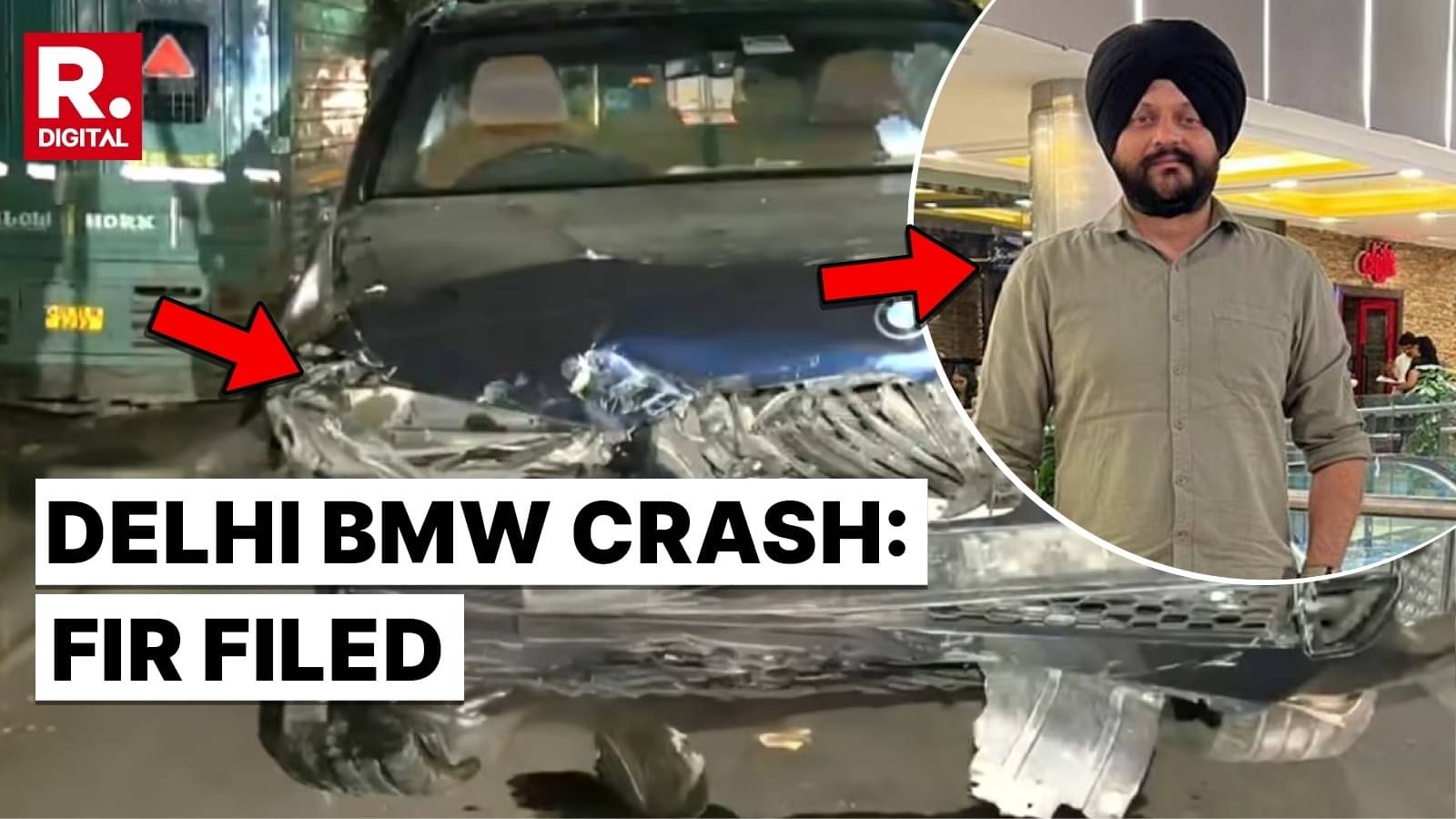 Twist In BMW-Motorcycle Crash: FIR Filed, Delhi Police Add Evidence Tampering Charges Against ...