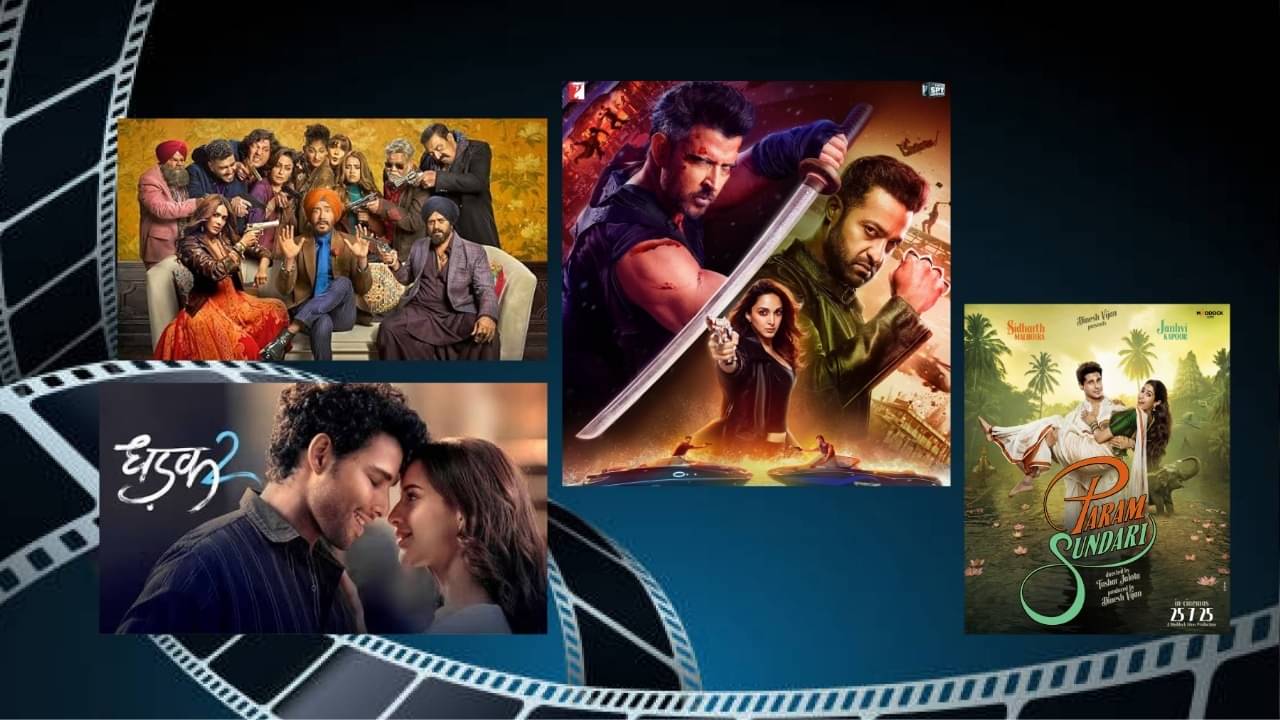 Bollywood Movies Releasing In Theatres In August 2025: War 2, Param Sundari, Son Of Sardaar 2 ...