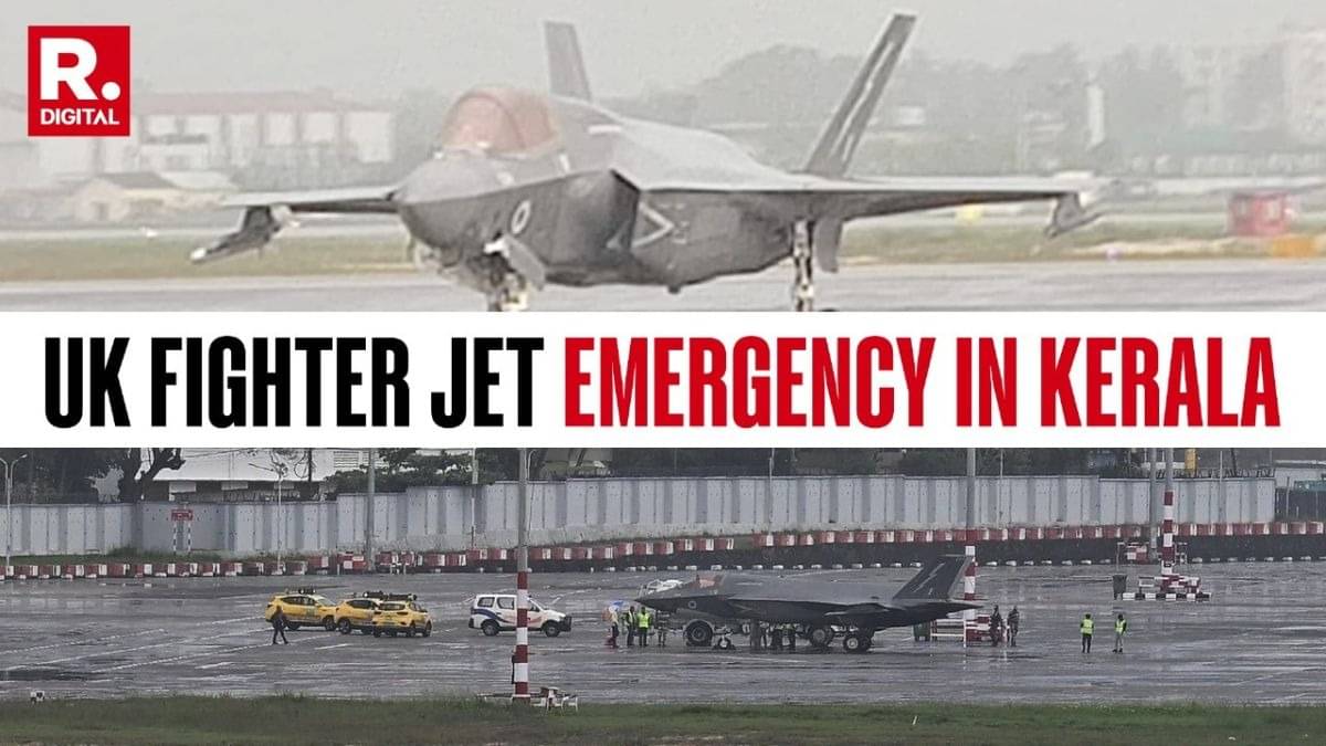 British Fighter Jet F-35 Makes Emergency Landing At Thiruvananthapuram Airport In Kerala After ...
