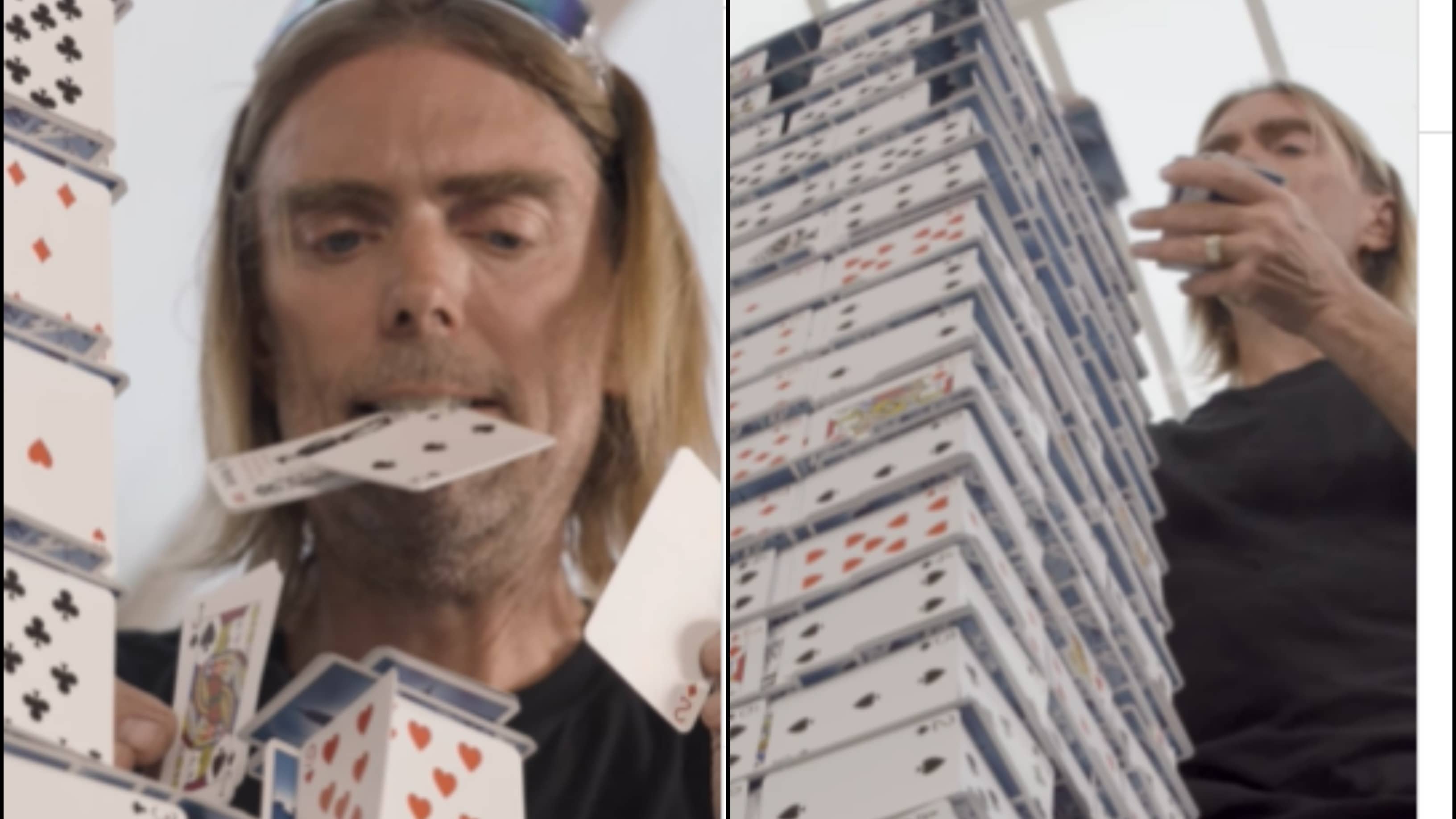 Bryan Berg Sets New Guinness World Record with 54-Level House of Cards ...