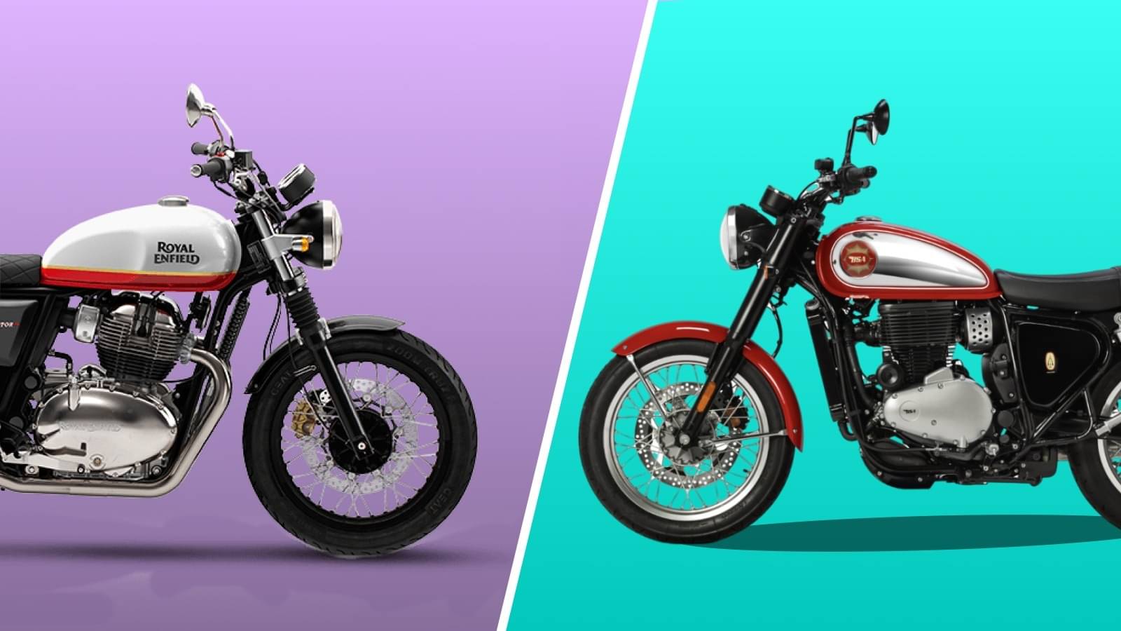 Comparison: BSA Gold Star 650 vs Royal Enfield Interceptor 650, which ...