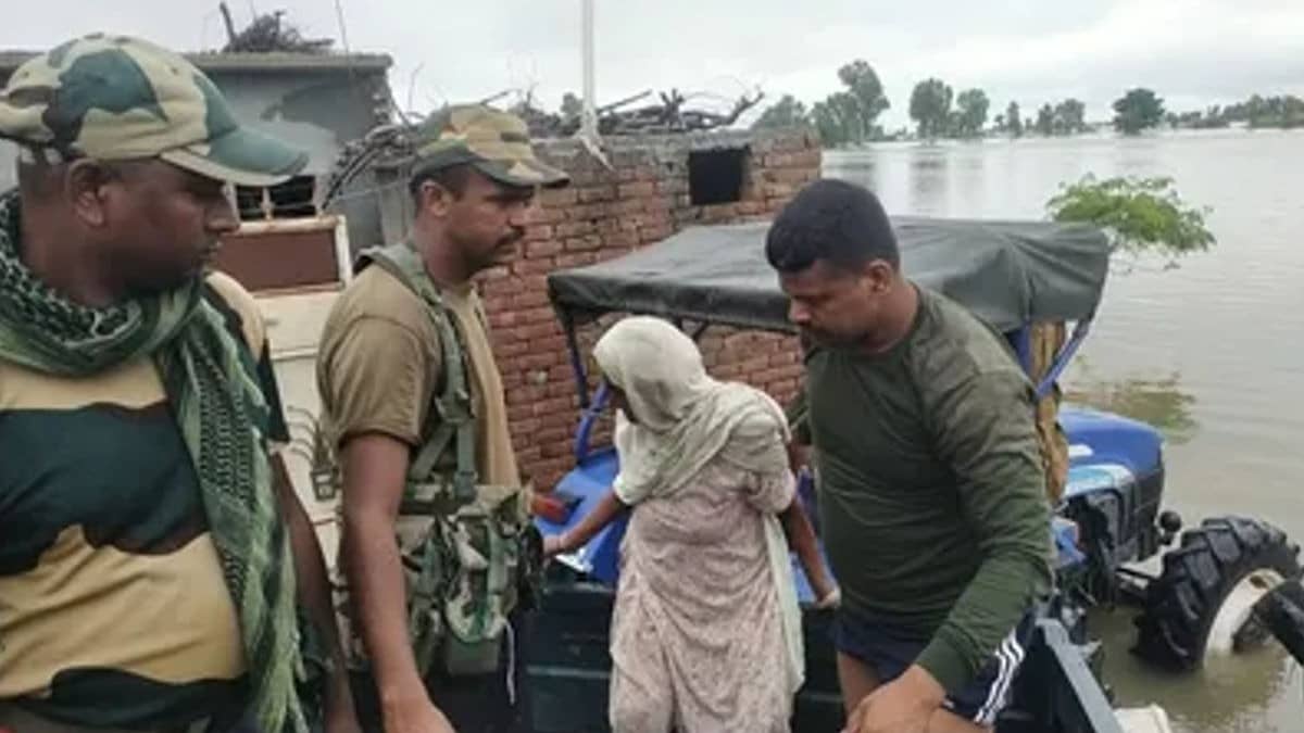 BSF Sets Up Medical Camp For Flood Victims In Punjab's Fazilka District ...